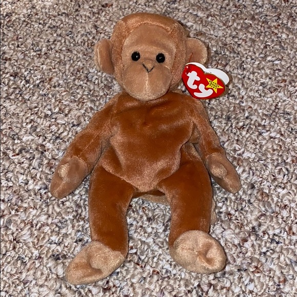 Ty | Toys | Ty Beanie Baby Bongo The Monkey Nana The Monkey | Poshmark